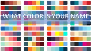 What Color Is Your Name - This Synesthesia Tool Will Unravel It